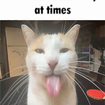 "BLEHHHHH P CAT" Sticker for Sale by ALAEEDDINEBHM | Redbubble