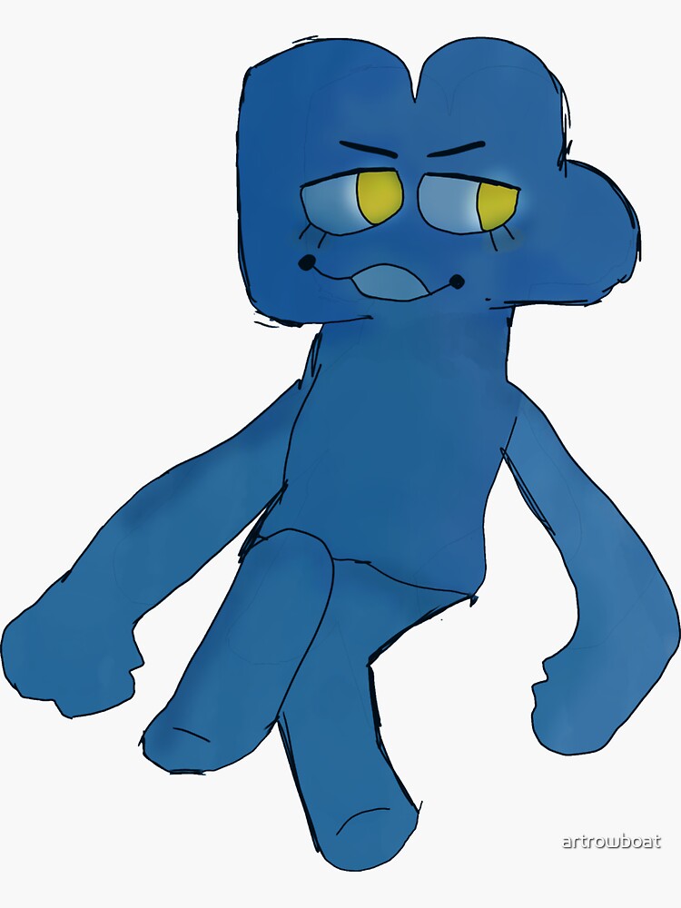 "four bfb" Sticker for Sale by artrowboat | Redbubble