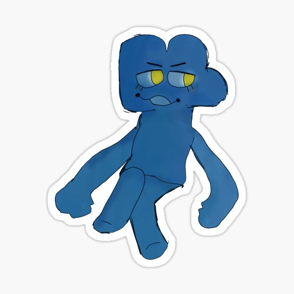 "four bfb" Sticker for Sale by artrowboat | Redbubble