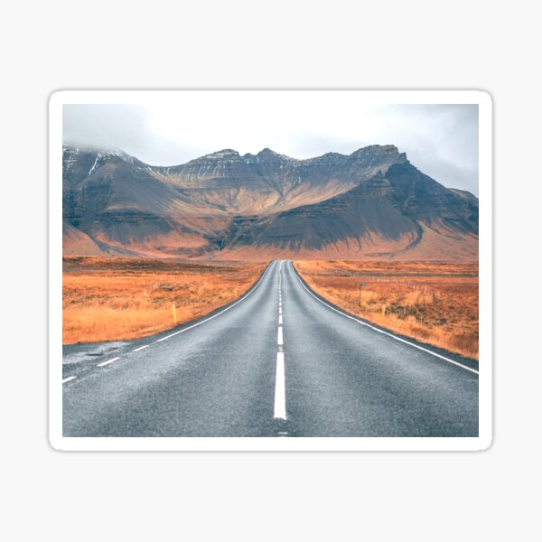 " the legendary route" Sticker for Sale by koko-digital | Redbubble