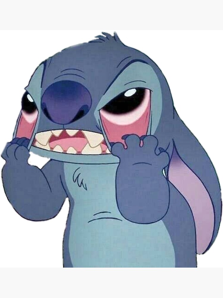 "Stitch Mood " Poster for Sale by sonshop99 | Redbubble