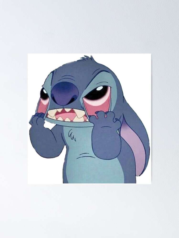 "Stitch Mood " Poster for Sale by sonshop99 | Redbubble