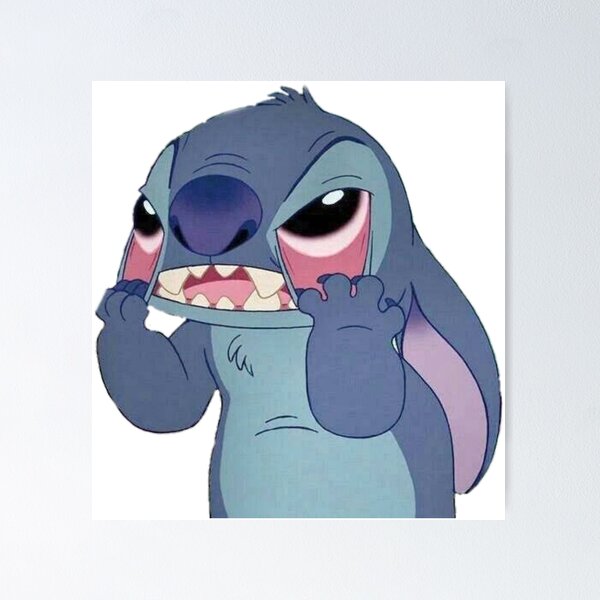 "Stitch Mood " Poster for Sale by sonshop99 | Redbubble
