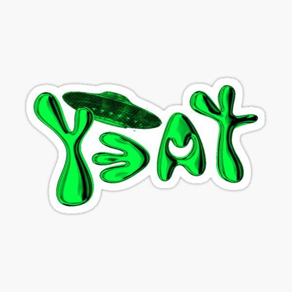 "Yeat Logo" Sticker for Sale by MattZdeb | Redbubble