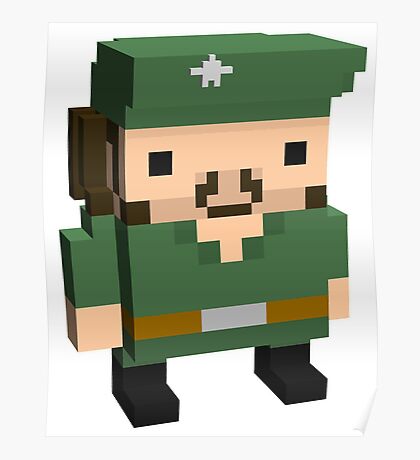 Lego Minecraft Posters | Redbubble