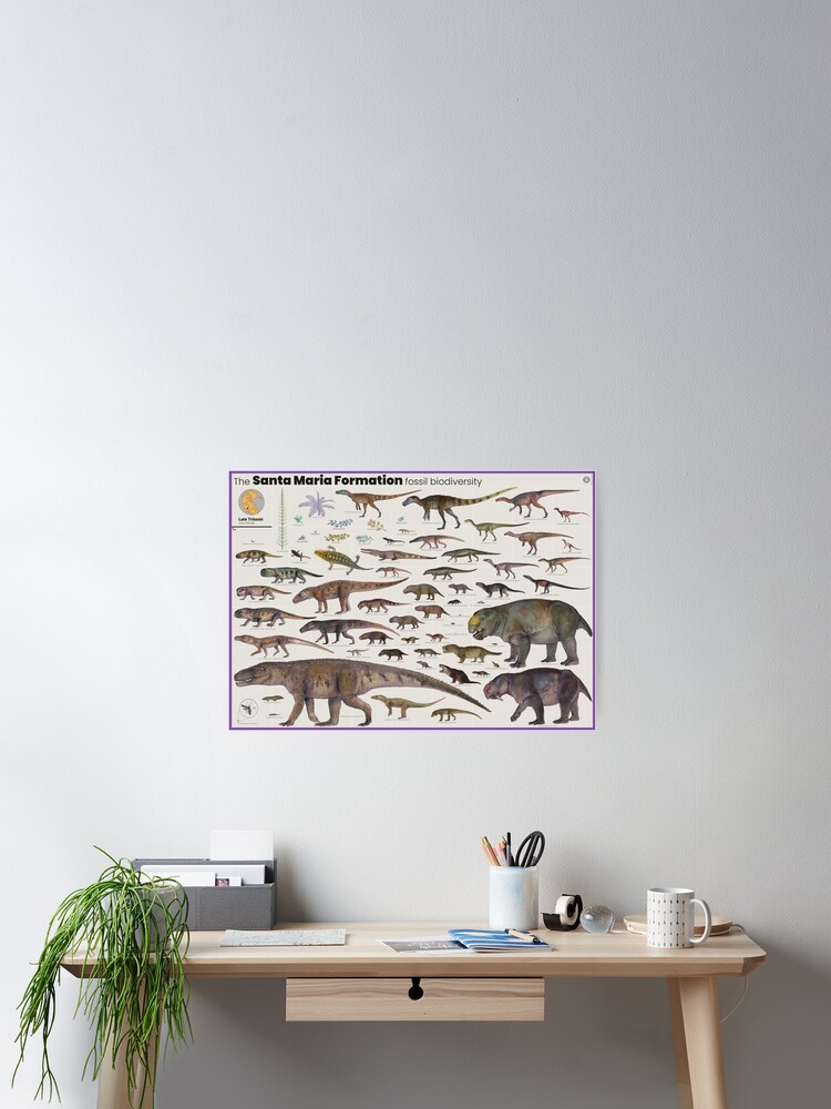 "Santa Maria Formation Poster" Poster for Sale by julia-doliveira ...