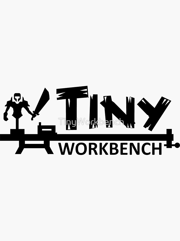 "Tiny WorkBench" Sticker for Sale by TinyWorkbench | Redbubble