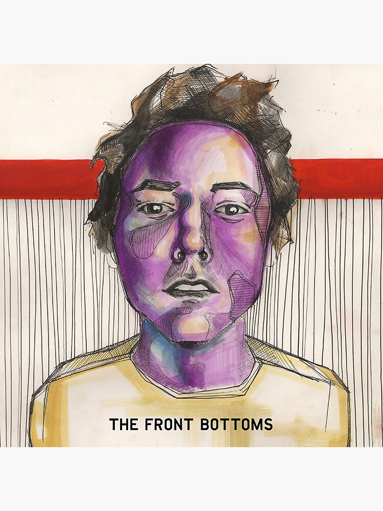 "The Front Bottoms - Self Titled" Art Print by maybeoffensive | Redbubble
