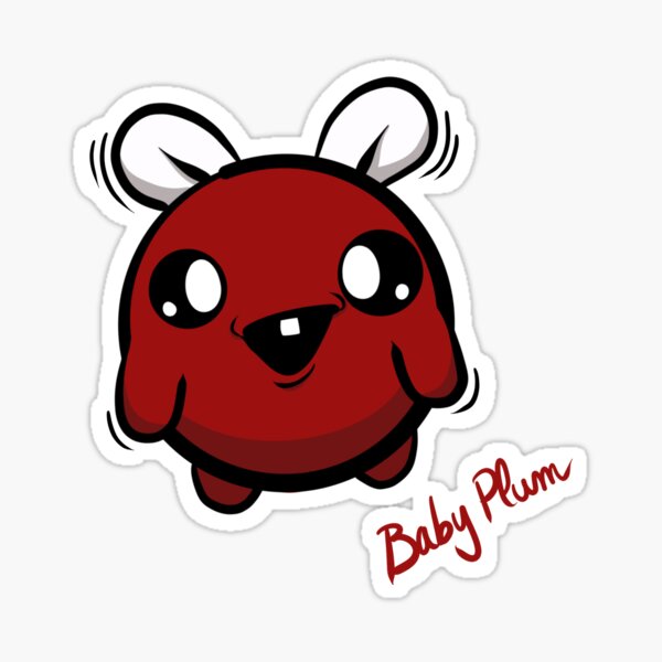 "Baby Plum - The Binding of Isaac" Sticker for Sale by Stan0nyme ...