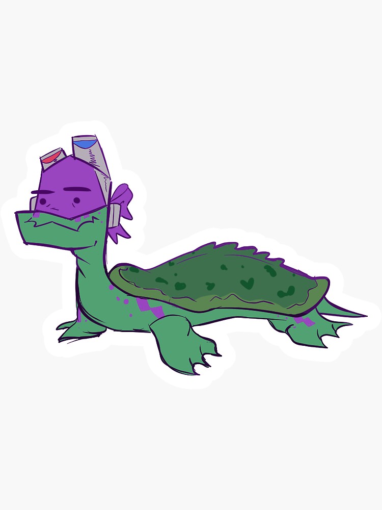 "Flat Fella" Sticker for Sale by EllieTubbyArt | Redbubble