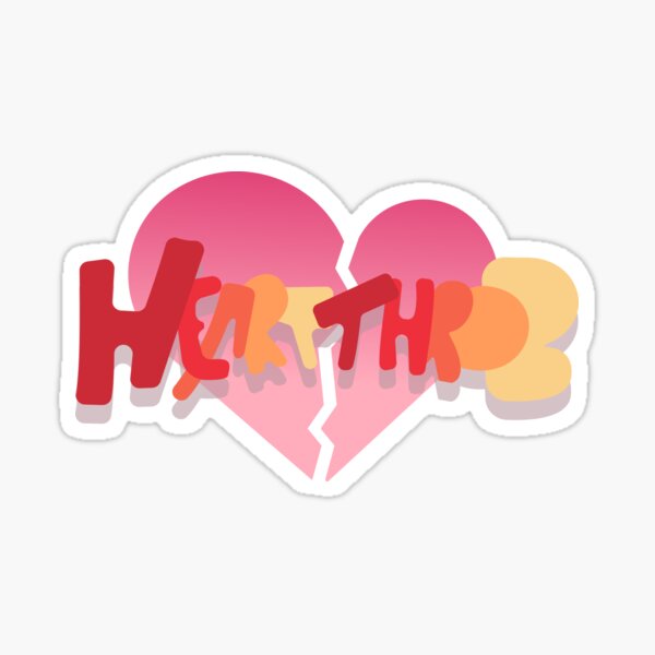 "Heartthrob" Sticker for Sale by knnthymrn | Redbubble