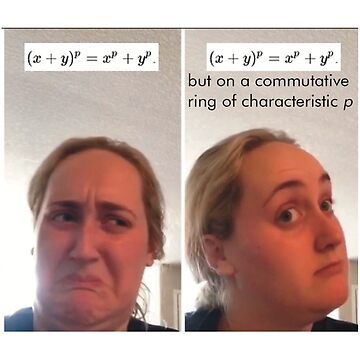 "Discrete math meme" Sticker for Sale by coolcat4023 | Redbubble