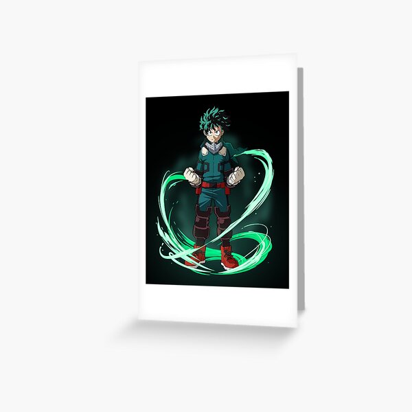 " Deku Izuku Midoriya Sludge Villain" Greeting Card for Sale by ...