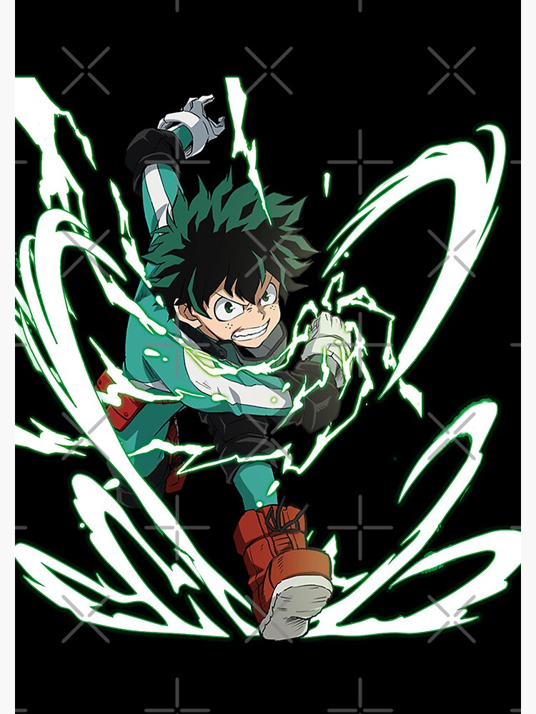 "Deku Sludge Villain Izuku Midoriya" Spiral Notebook for Sale by ...