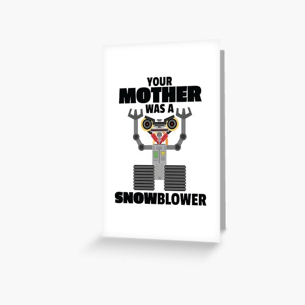 "Johnny 5 Your Mother Was A SnowBlower Short Circuit 1980s Classic ...