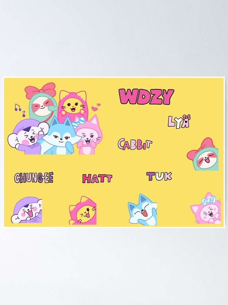 "*ORDER LARGE SIZE* ITZY (WDZY) All Members" Poster for Sale by ...