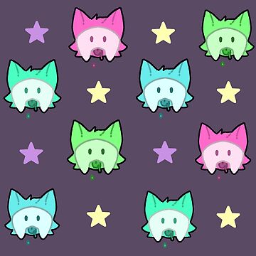 "Slime pup pack" Sticker for Sale by WillowTheCat- | Redbubble