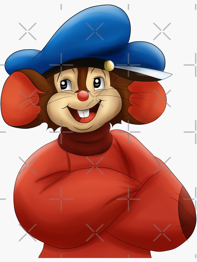"Fievel goes west " Sticker for Sale by Dakhin40 | Redbubble