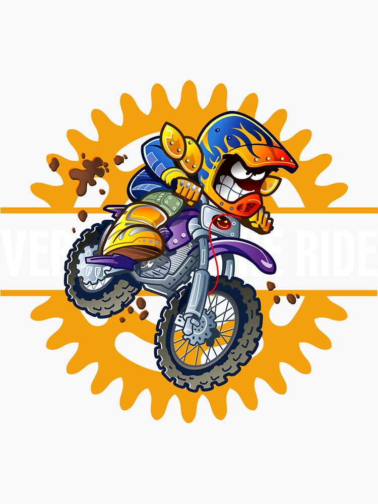 "Very Bad Bike Ride" Sticker for Sale by stor11 | Redbubble