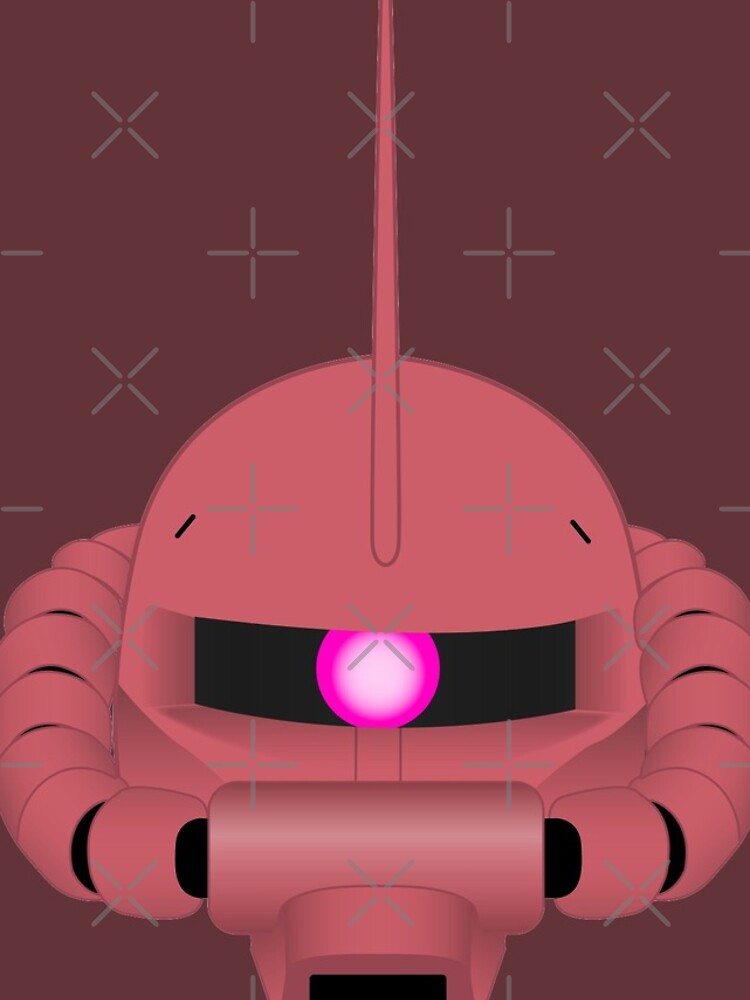 "ms-06s zaku ii Head Gundam Mobile Suit" iPhone Case for Sale by ...