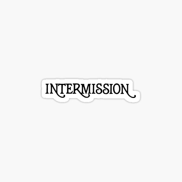 "Barry Lyndon Intermission" Sticker for Sale by RedRobyn69 | Redbubble