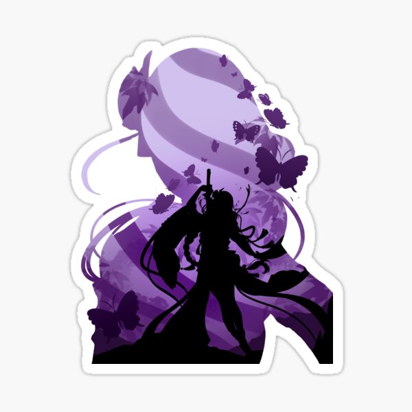 "Genshin Impact Raiden Shogun" Sticker for Sale by Edwinartwork | Redbubble