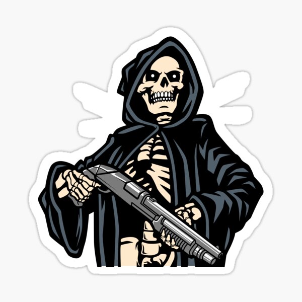 "grim reaper tactical" Sticker for Sale by chomaruddin tri amboko ...