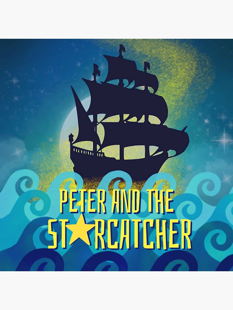 "Peter and the Starcatcher" Sticker for Sale by amazinggraciek | Redbubble