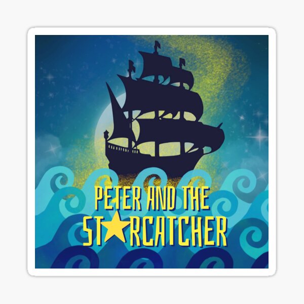 "Peter and the Starcatcher" Sticker for Sale by amazinggraciek | Redbubble