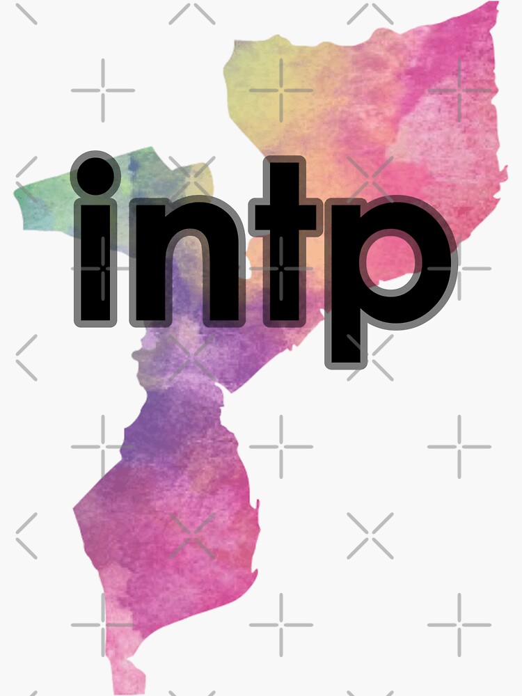 "INTP Myers Briggs Personality Type" Sticker for Sale by valeng03 ...