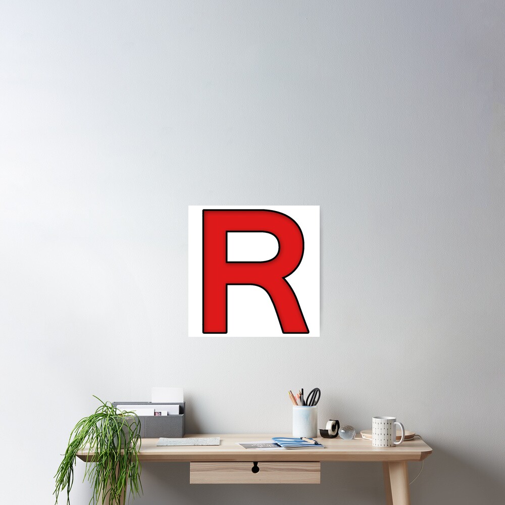 "Pokemon - Team Rocket Logo" Poster by APerspective | Redbubble