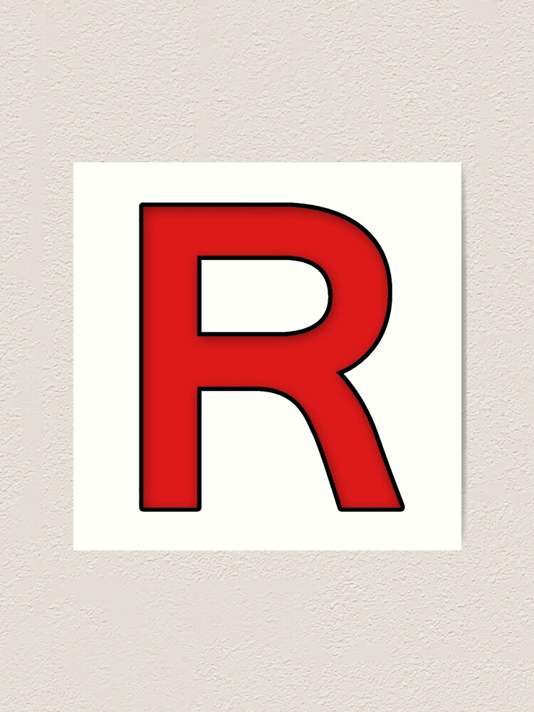 "Pokemon - Team Rocket Logo" Art Print for Sale by APerspective | Redbubble