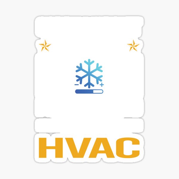 "Funny Listening HVAC" Sticker for Sale by fatherbarliman | Redbubble