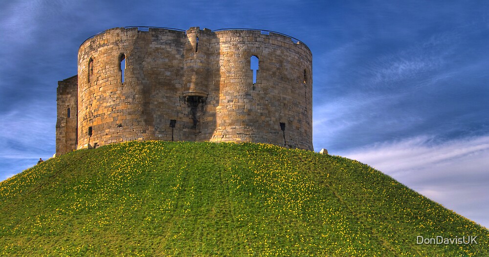 "Castle Mound: City of York UK" by DonDavisUK | Redbubble