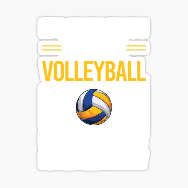 "Funny Smart People Volleyball" Sticker for Sale by RandalDavis | Redbubble