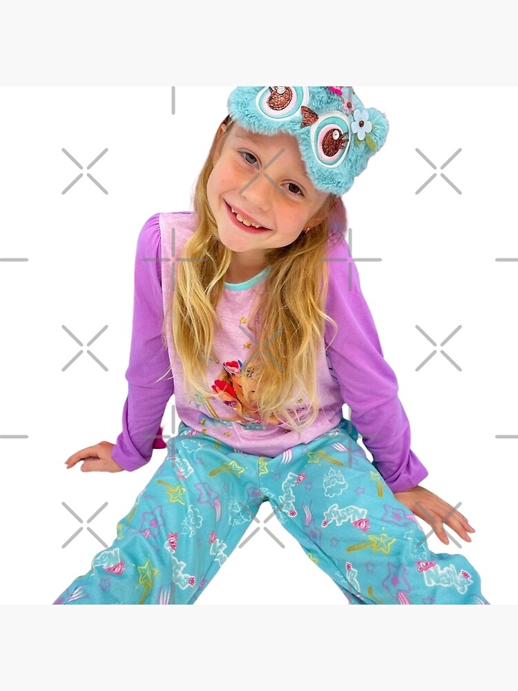 "like nastya lying on bed | stacy toys | like nastaya" Poster for Sale ...