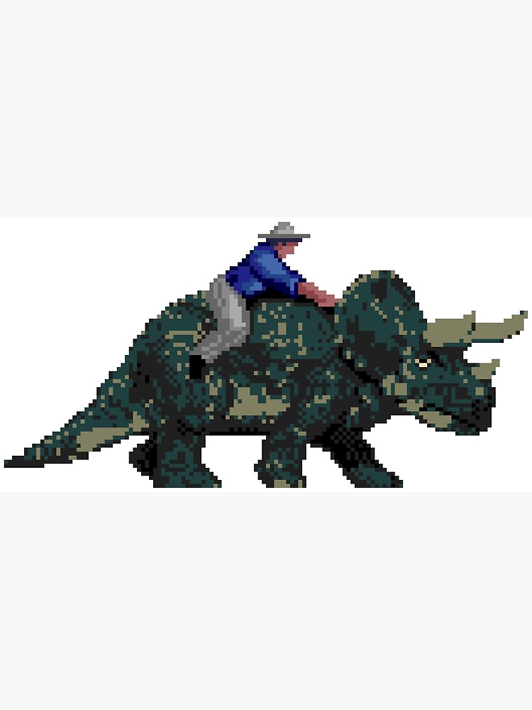 "Triceratops Ride" Poster for Sale by Rilly579 | Redbubble