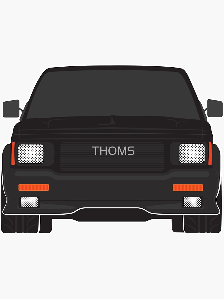 "GMC SYCLONE TYPHOON BOOSTED " Sticker for Sale by THOMS | Redbubble