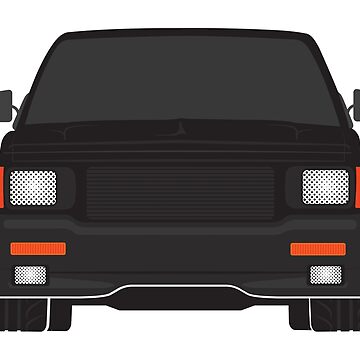 "GMC SYCLONE TYPHOON BOOSTED " Sticker for Sale by THOMS | Redbubble