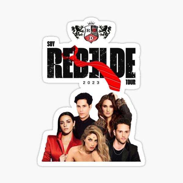 "RBD SOY REBELDE" Sticker for Sale by RAMZRAMZ | Redbubble