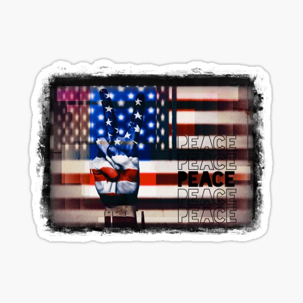 "RISE UP America – American Flag – PEACE United We STAND - USA ...