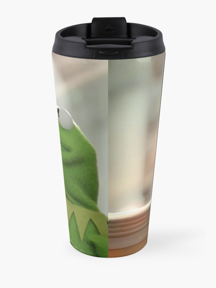"Kermit Sipping Tea" Travel Coffee Mug for Sale by Lizbxg | Redbubble
