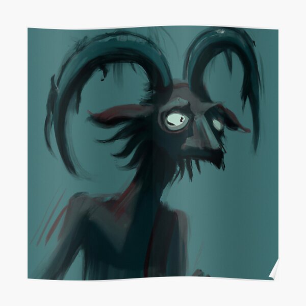 "The Wendigo" Poster for Sale by MikaelMadeStuff | Redbubble