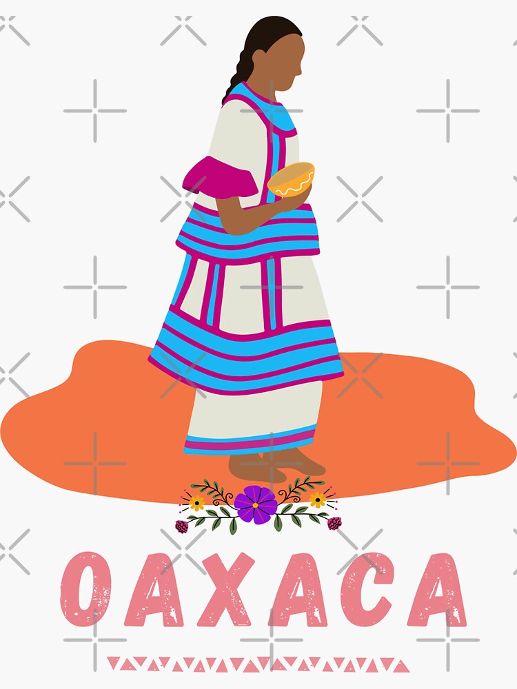 "Viva Oaxaca! Viva Mexico! Native Woman in Traditional Oaxacan Costume ...