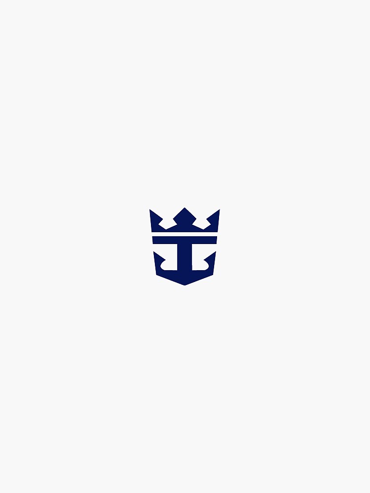 "Royal Caribbean Crown and Anchor Logo" Sticker for Sale by ...