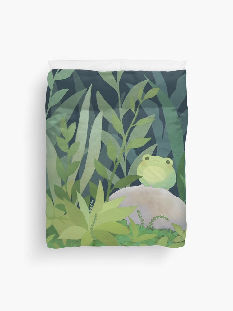 "Frogs Art" Duvet Cover for Sale by Sameart ⭐⭐⭐⭐⭐ | Redbubble