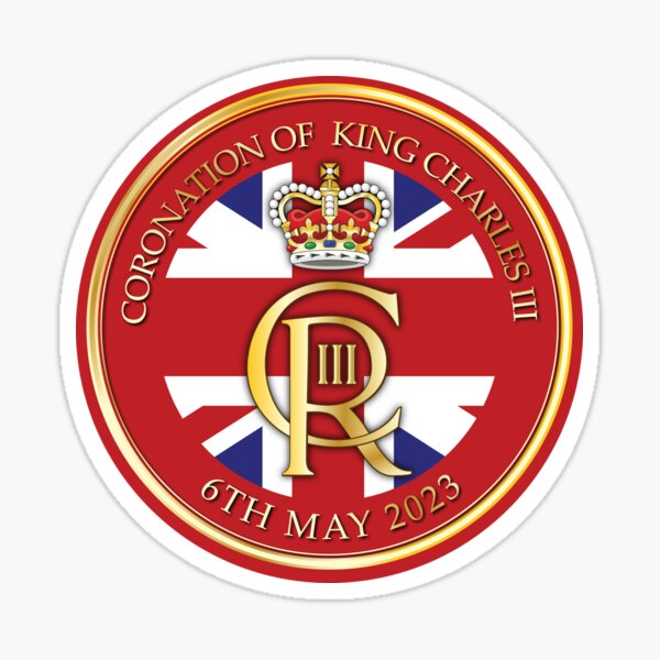 "King Charles III Coronation" Sticker for Sale by Yorkiedesign | Redbubble