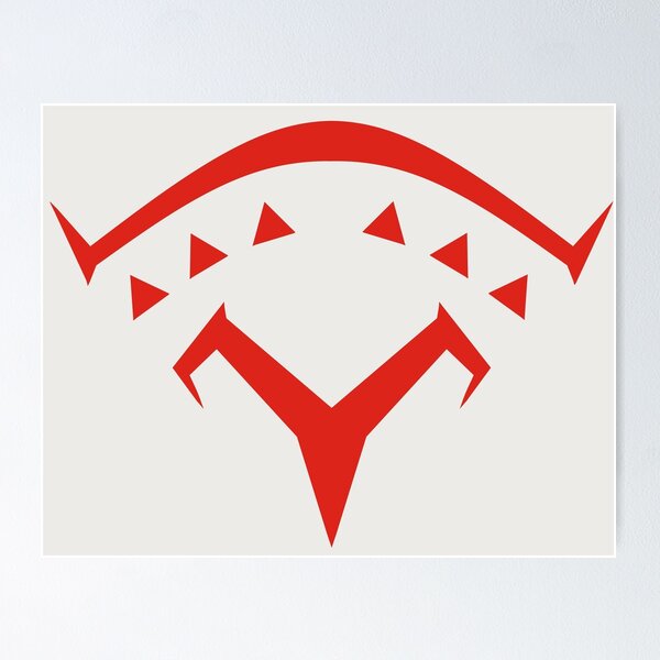 "Mordred Symbol" Poster for Sale by Zuoh | Redbubble
