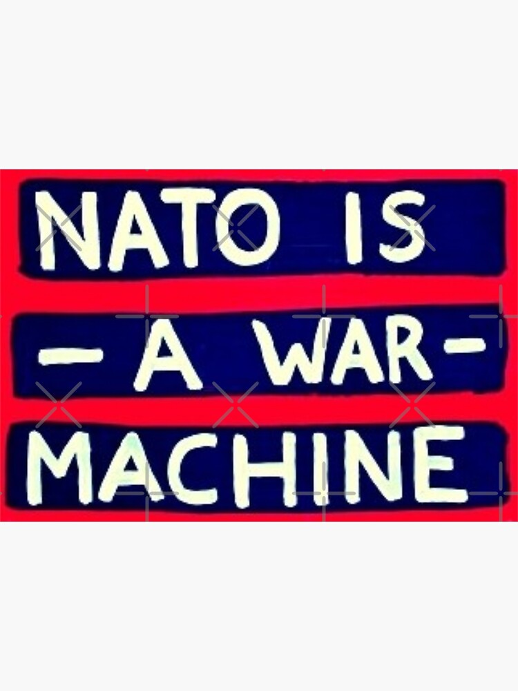 "NATO" Sticker for Sale by Boocles42 | Redbubble