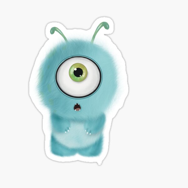"Mr. Fluff" Sticker for Sale by Mrs-mint | Redbubble